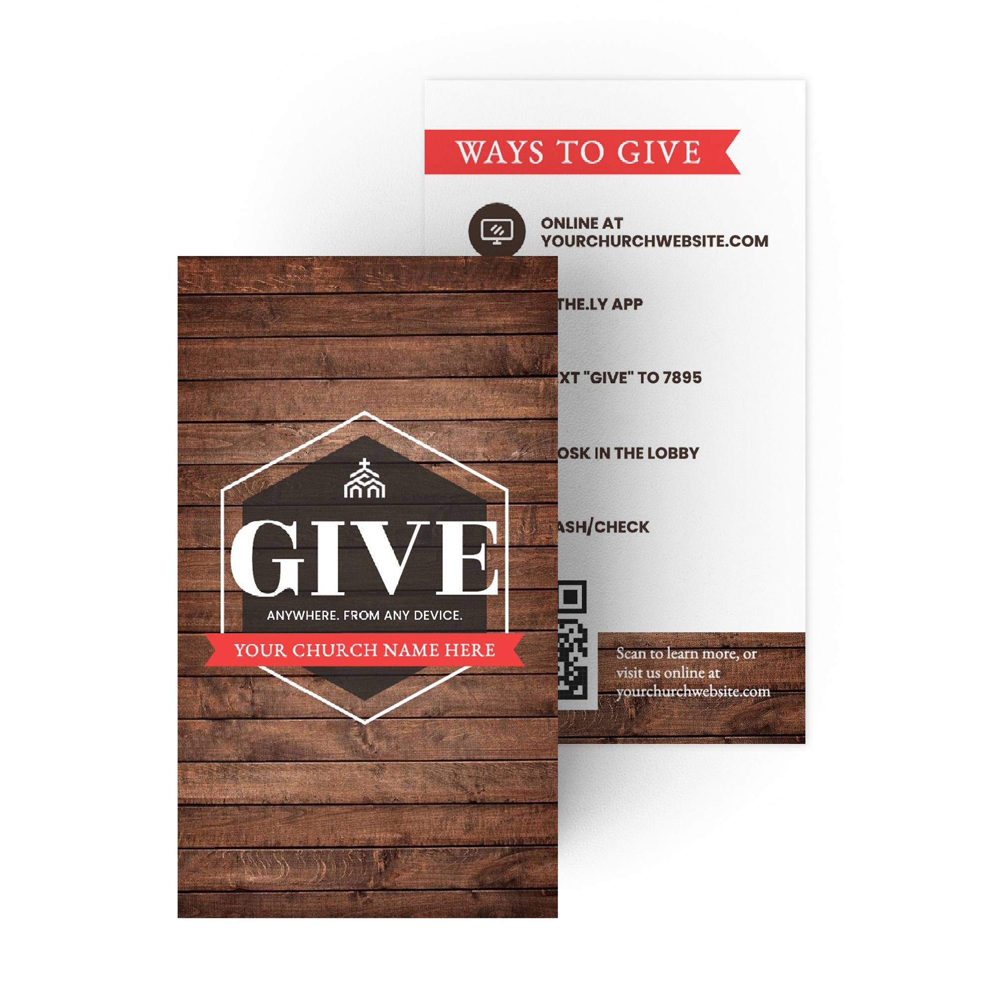 Mini Giving Cards – Tithely Print