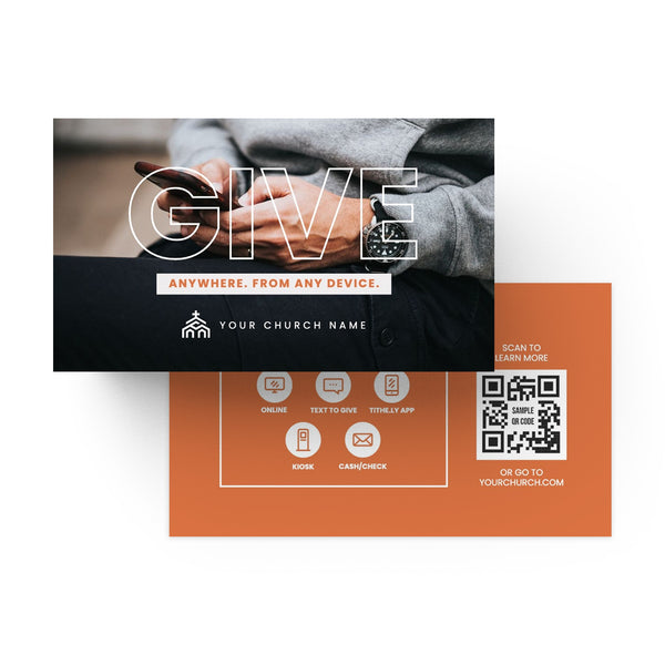 Mini Giving Cards - Generosity – Tithely Print