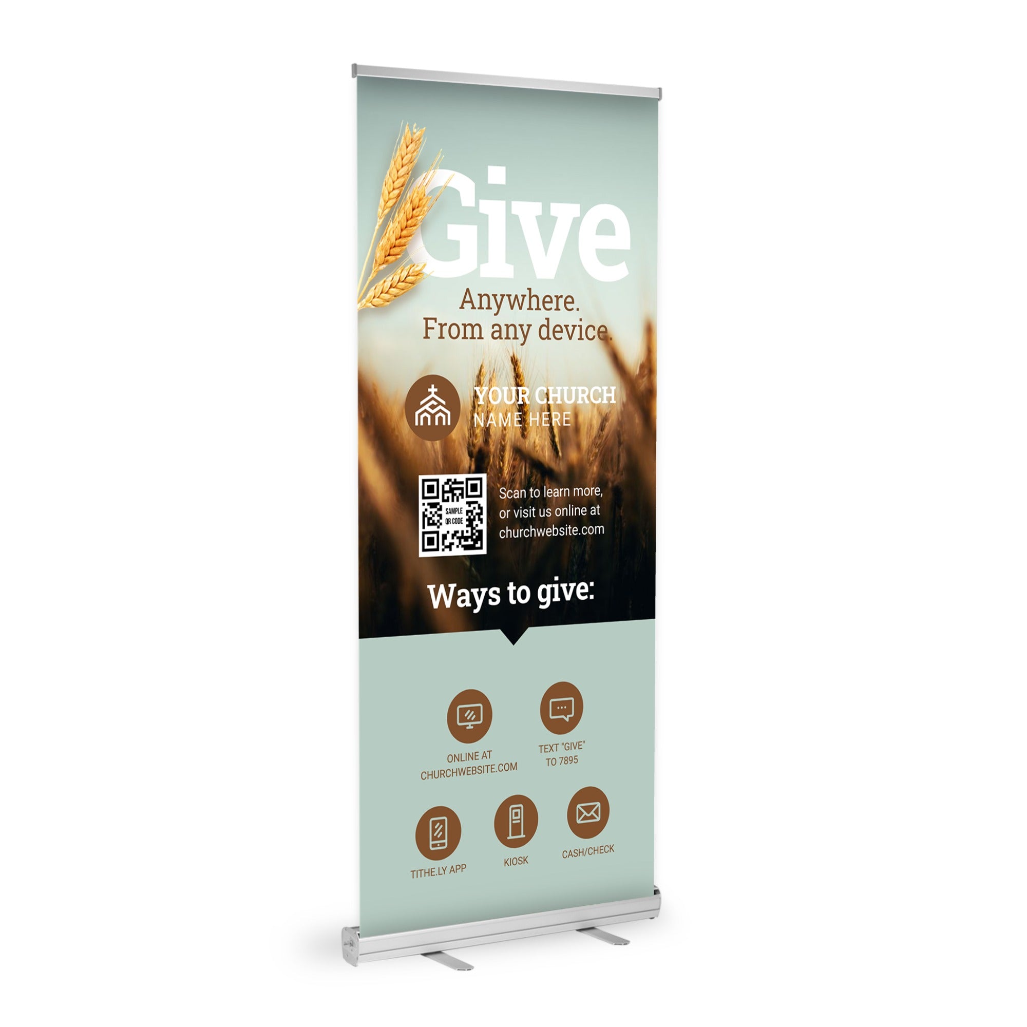 Mini Giving Cards - Harvest – Tithely Print