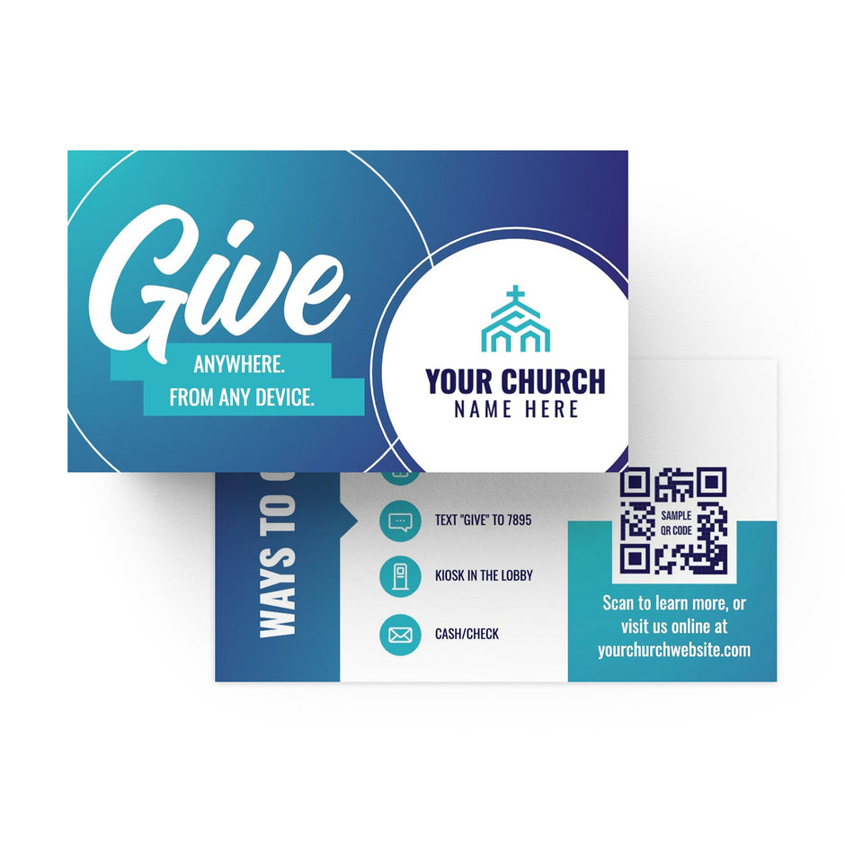 Mini Giving Cards - Generosity – Tithely Print