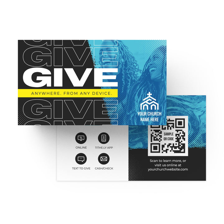 Mini Giving Cards - Generosity – Tithely Print