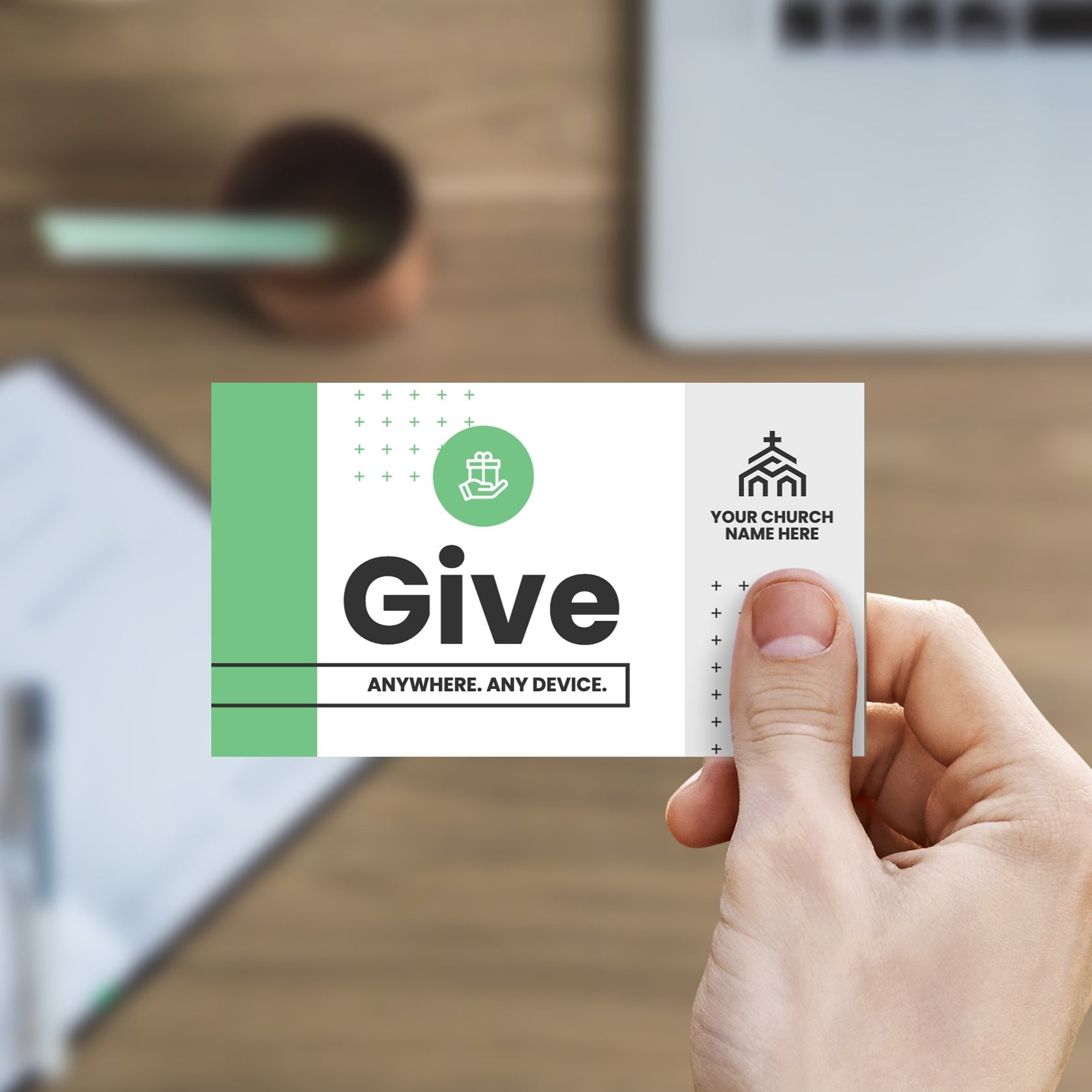 Mini Giving Cards - Simple Modern – Tithely Print