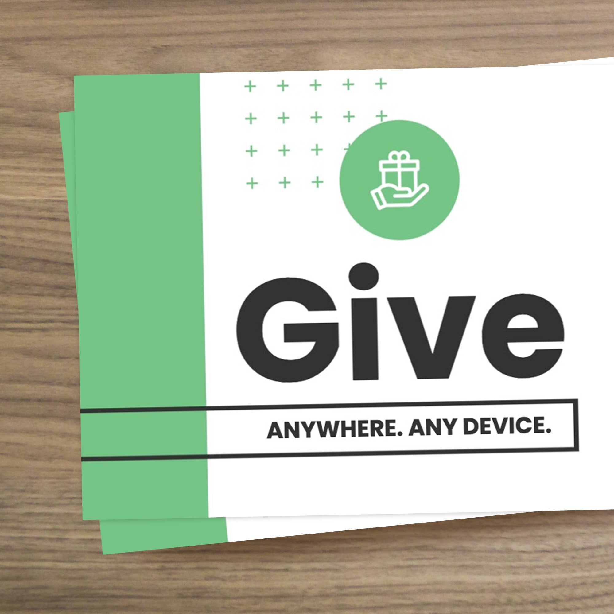 Mini Giving Cards - Simple Modern – Tithely Print